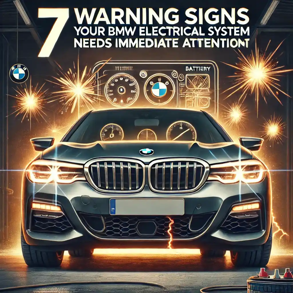 7 BMW Electrical System Warning Signs to immediate Fix